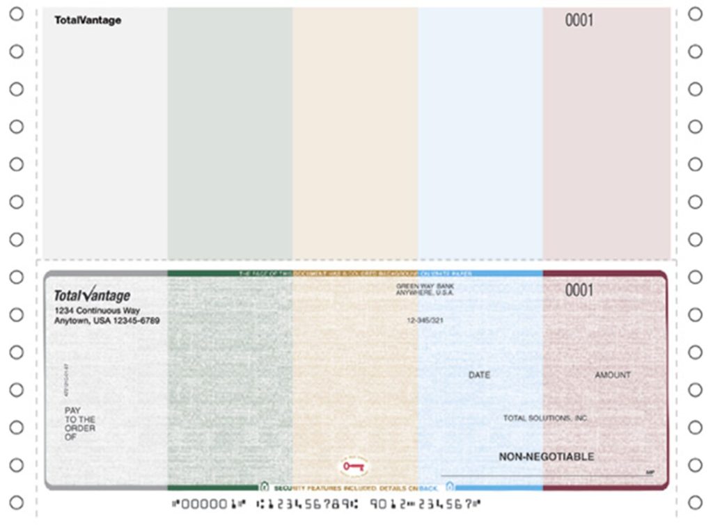 Standard Continuous Checks – Nashville Interform Graphics